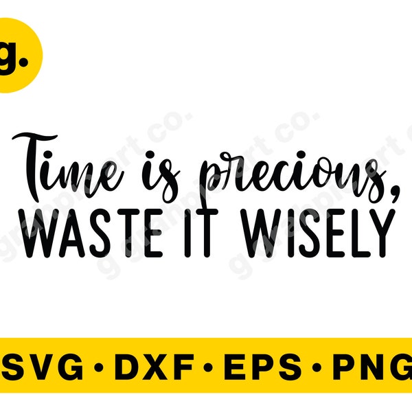 Time is Precious - Etsy