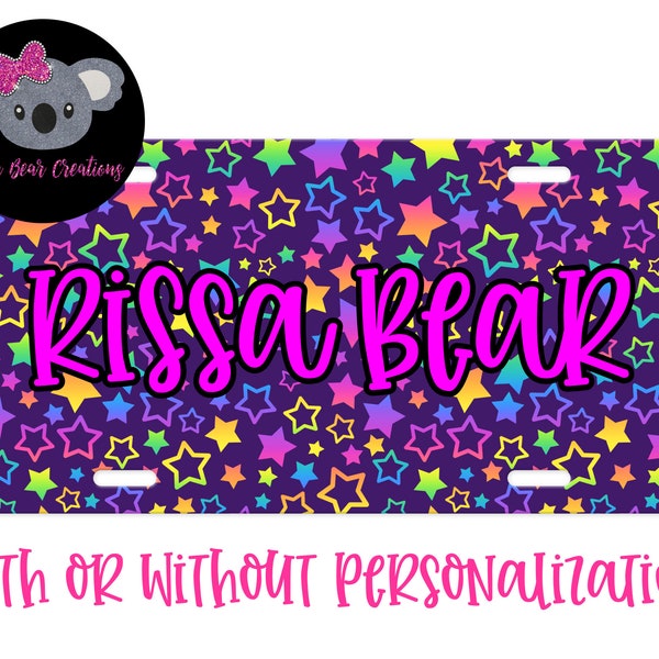 Lisa Frank License Plate - Etsy