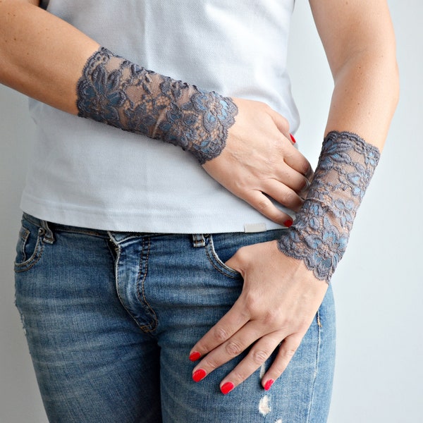 Lace Wrist Cuffs - Etsy