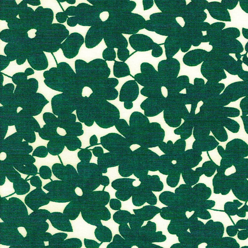 Green Cotton Fabric - Etsy