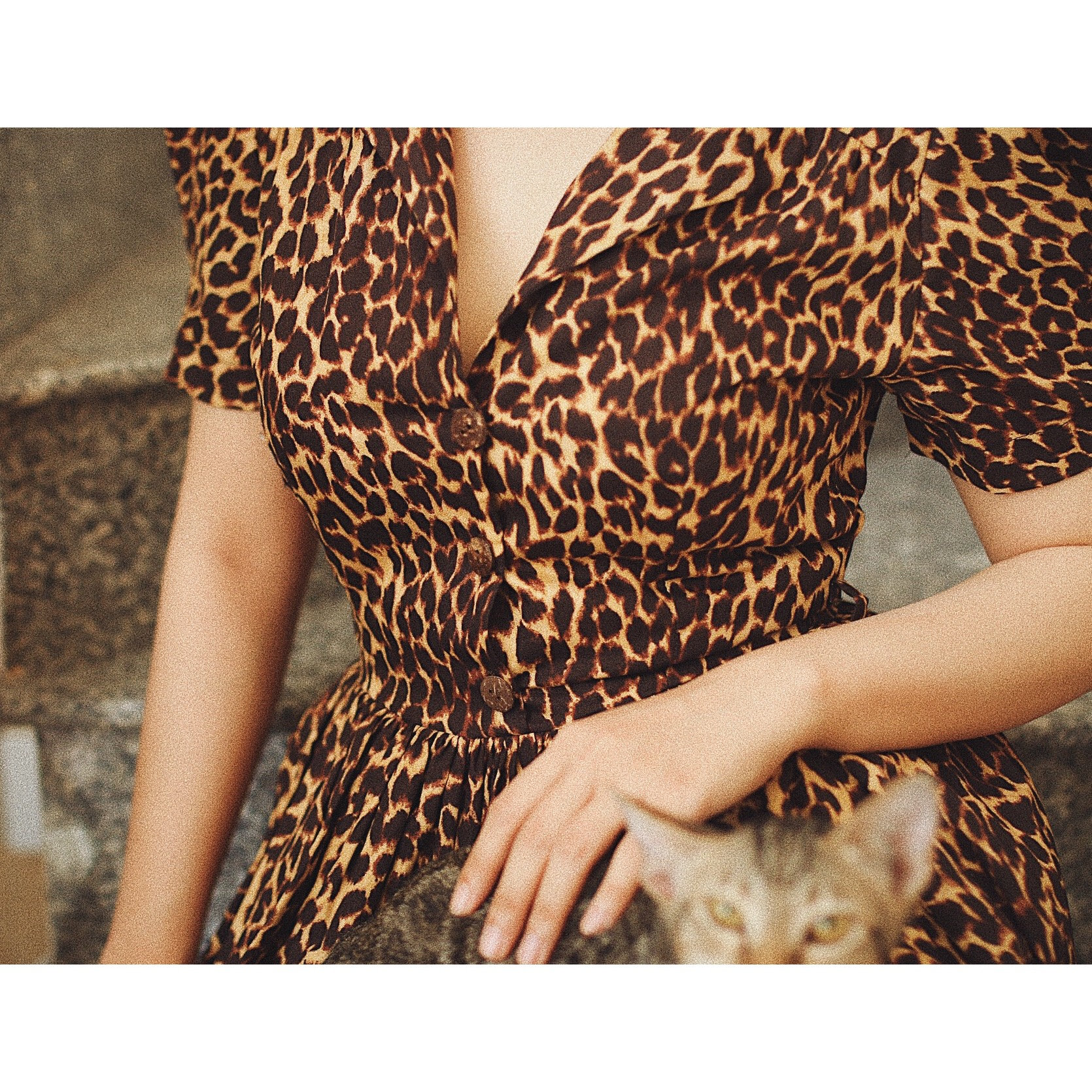 LOLO Dress 7 leopard Leopard Print Full - Etsy