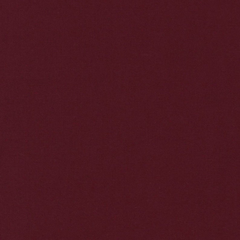 By the Yard Fabric Solid Burgundy Cotton Fabric Vintage - Etsy