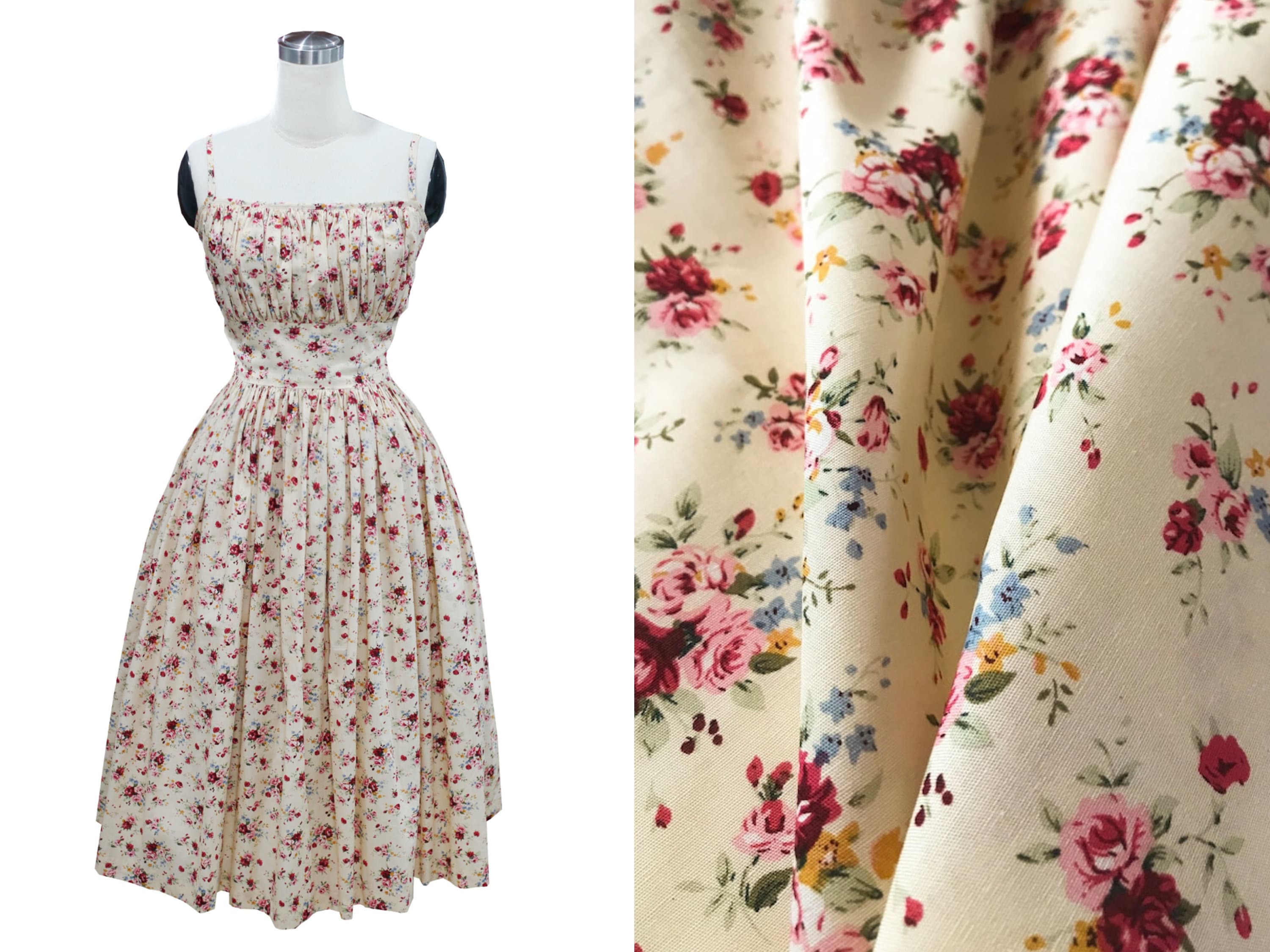 LOLO Dress 4 in Your Choice of Fabric Gathered Shelf Bust | Etsy