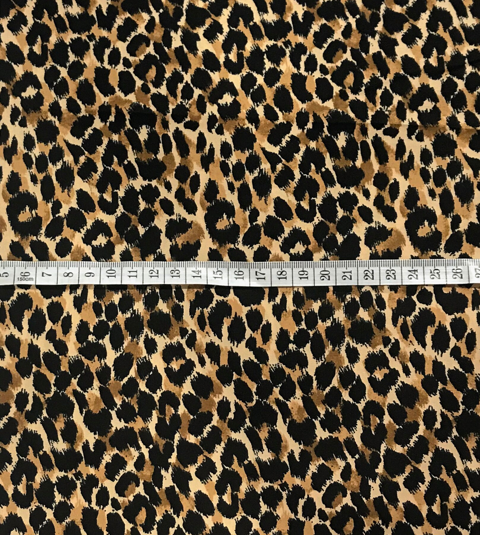 NEW! Fabric "cheetah" - Cheetah Print - Vintage 1950s - Cotton - by the ...