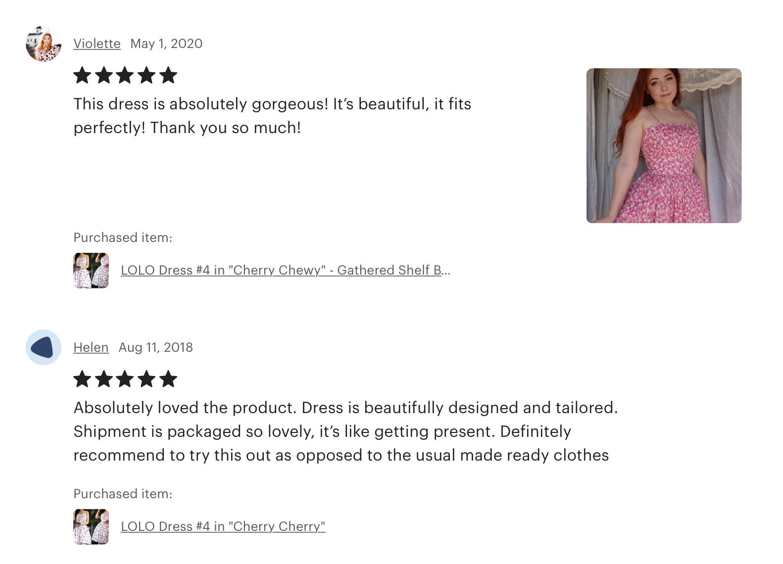 LOLO Dress 4 in Your Choice of Fabric Gathered Shelf Bust | Etsy