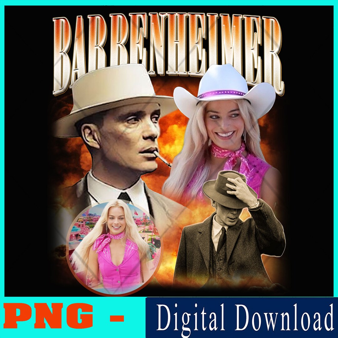 Barbenheimer Barbie PNG design Png Instant Download - Etsy
