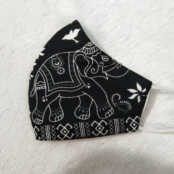 Fabric Mask Thai Masks Face Mask Traditional Thai Design | Etsy