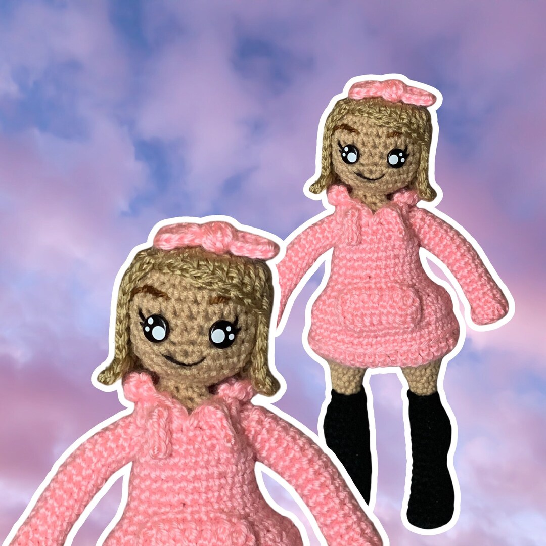 Kkatamina miyoung Streamer Inspired Amigurumi Plush Toy Handmade One of ...