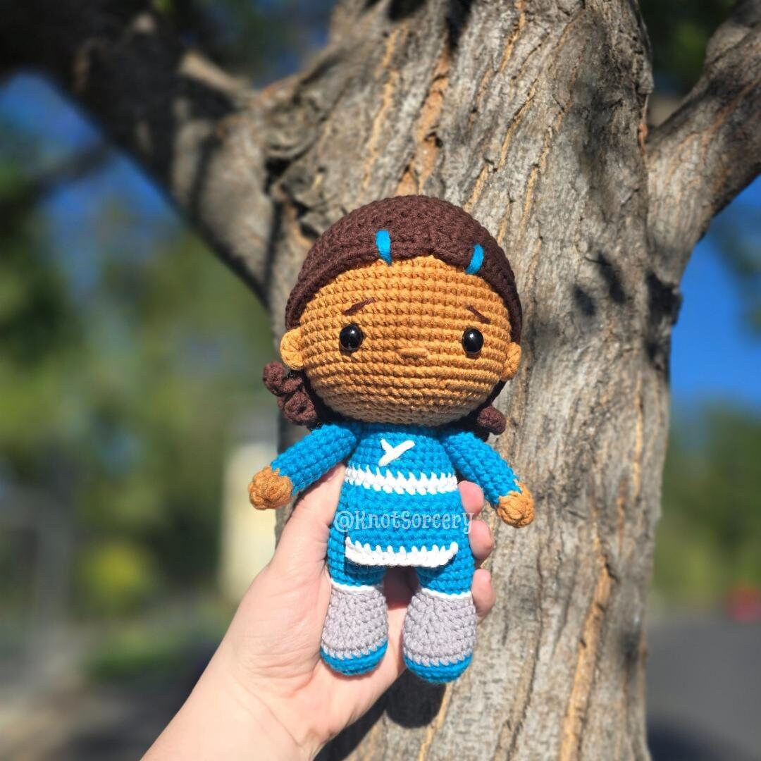 ATLA Collection: Water Bender Inspired Ooak Crochet Companion ...