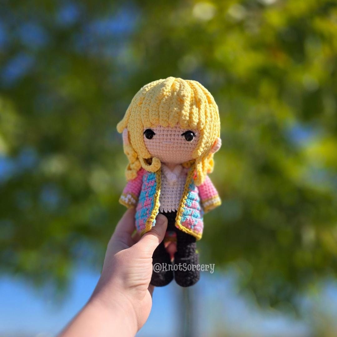 Ghibli Collection: Howl's Moving Castle Howl Inspired Crochet Doll ...