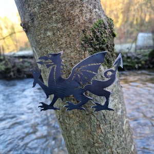 Welsh Dragon Garden Art - Welsh Dragon Flag - Wales Flag - Cymru ...