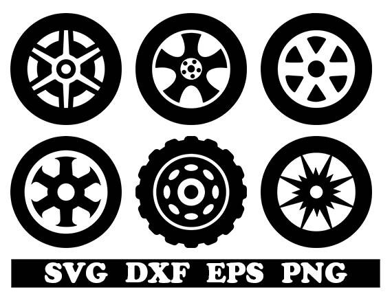 Wheel svg wheel dxf wheel stencil svg wheel clipart | Etsy