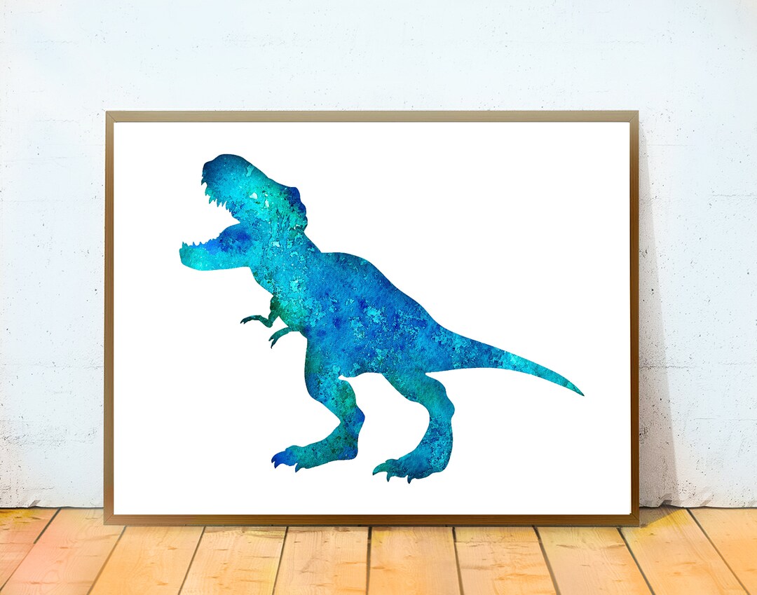 T-rex PRINTABLE ART T-rex Print Dinosaur Print T-rex Poster T-rex Decor ...