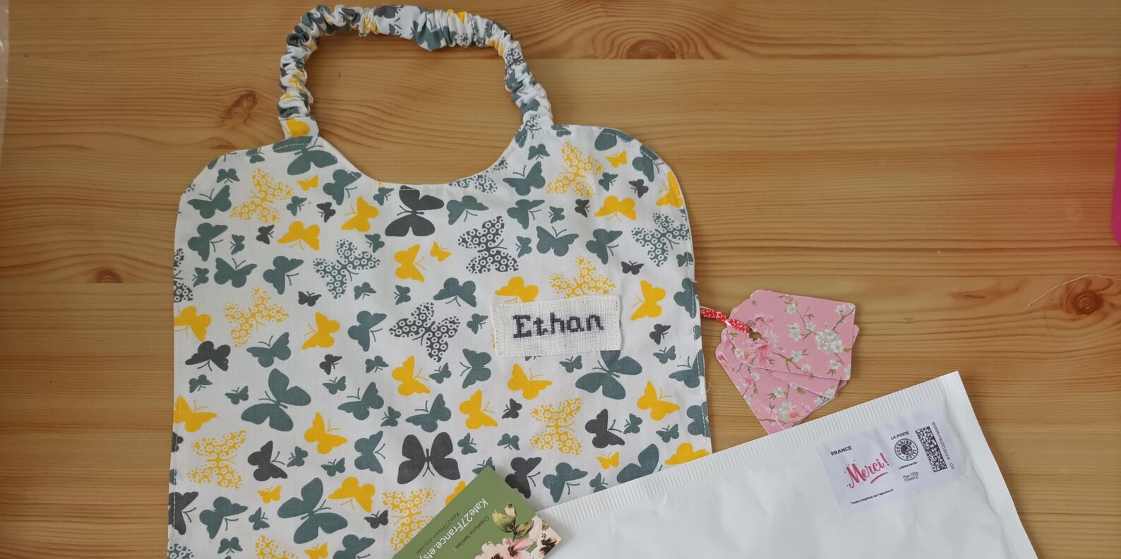 Napkin With Elastic, Customizable, for Children, Fabric of Your Choice ...