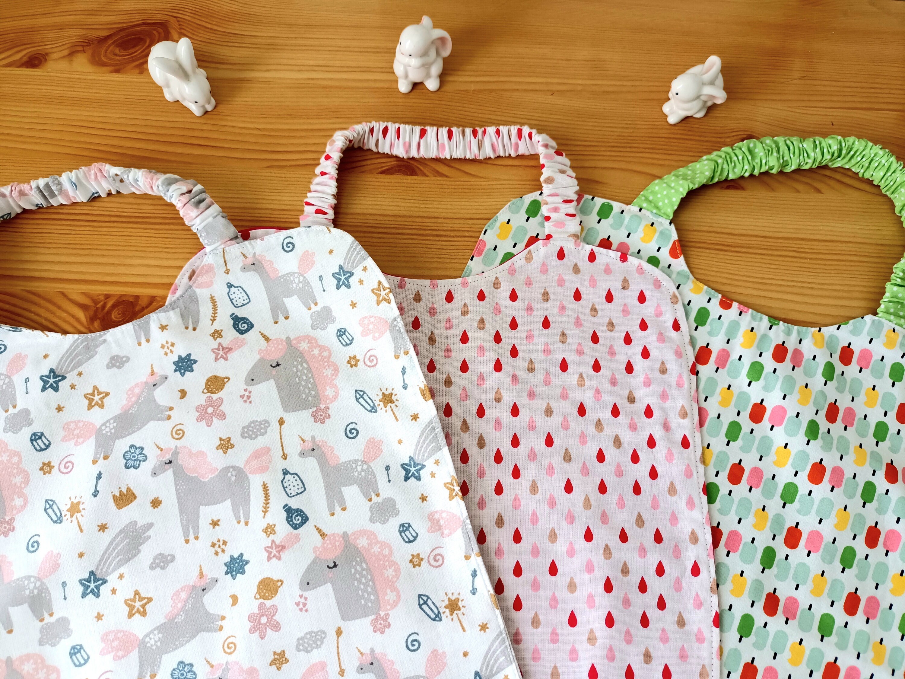 Napkin With Elastic, Customizable, for Children, Fabric of Your Choice ...