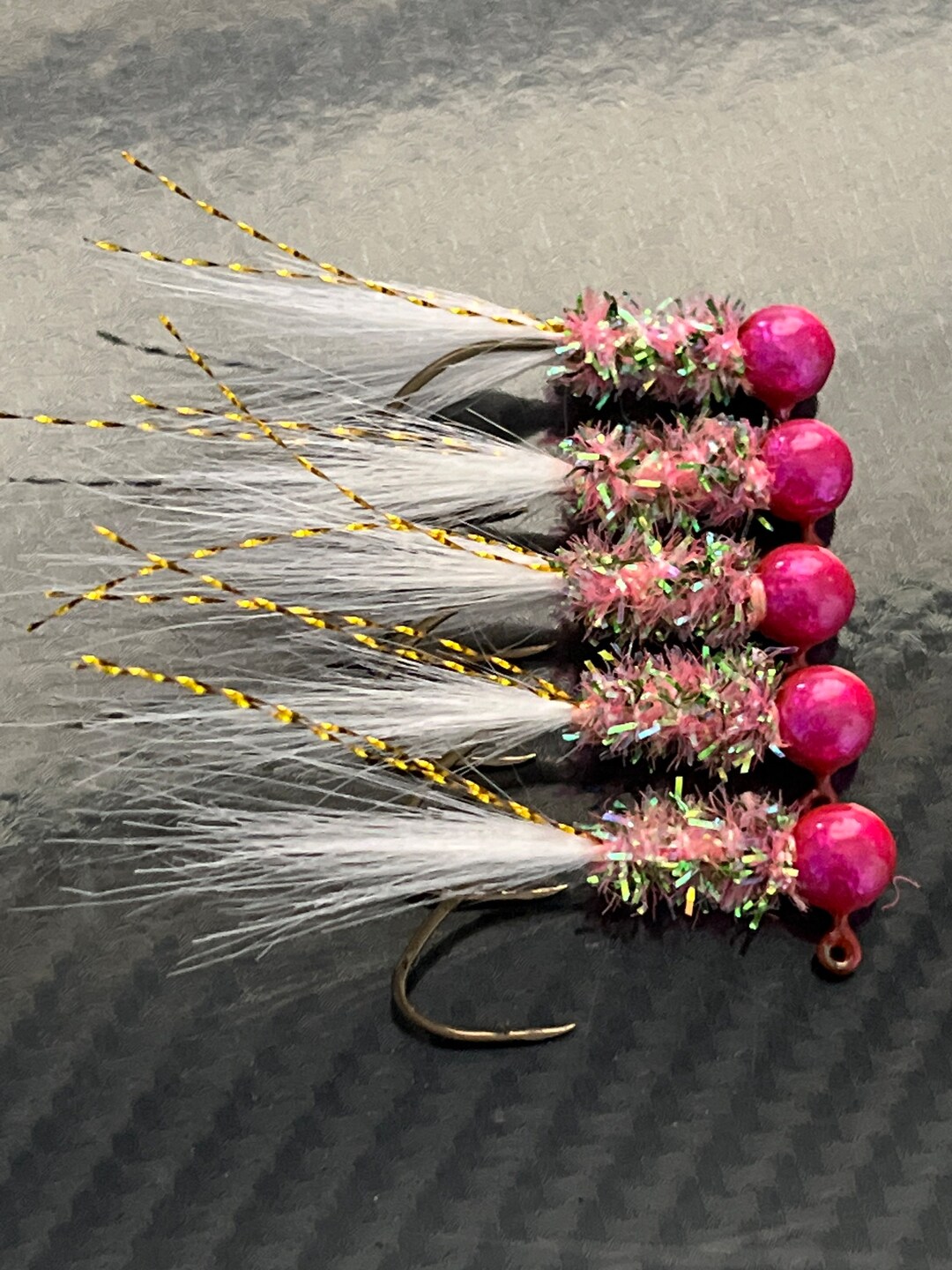 Hand Tied Crappie Jigs - Etsy