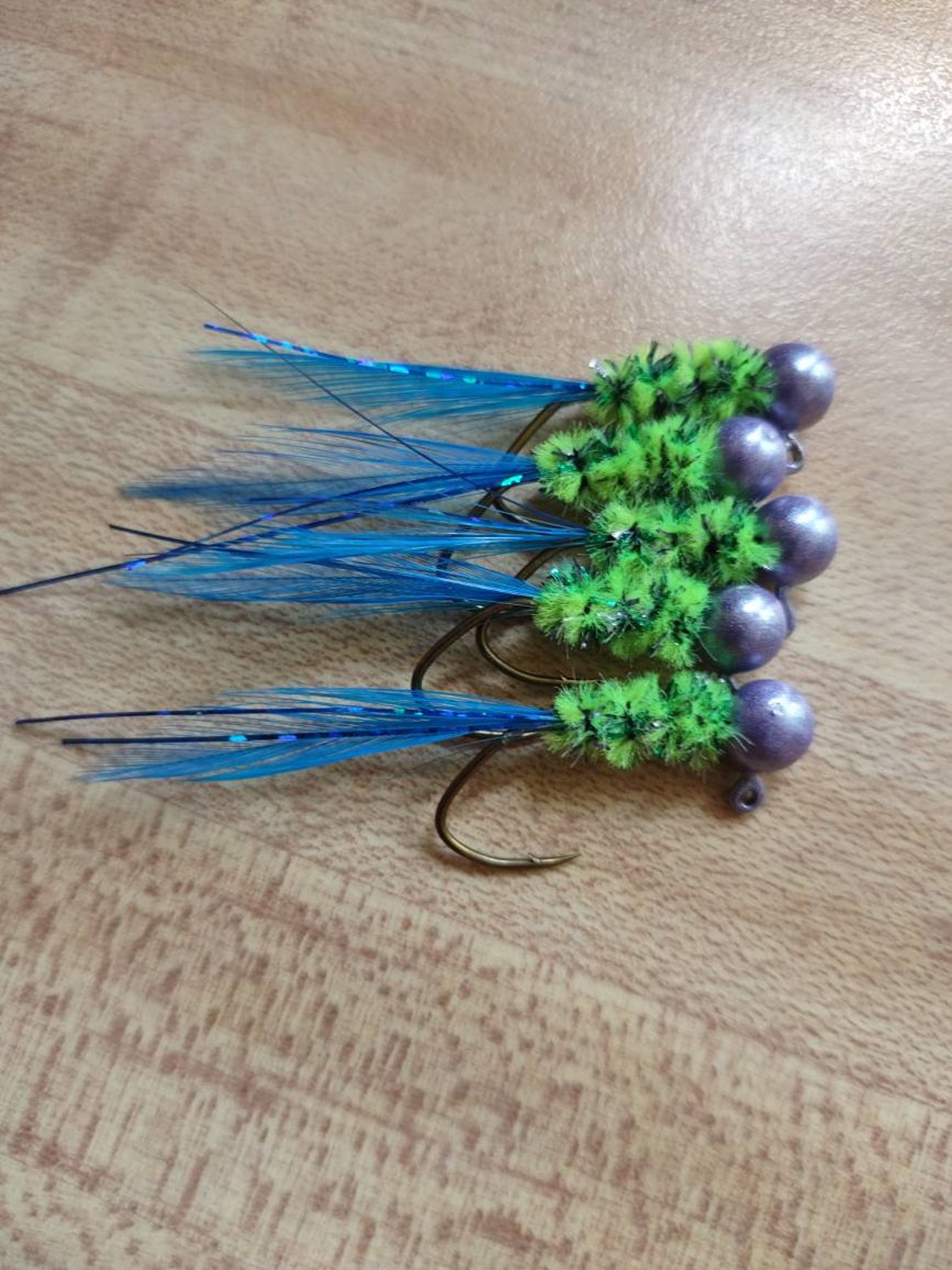 Hand tied crappie jigs | Etsy