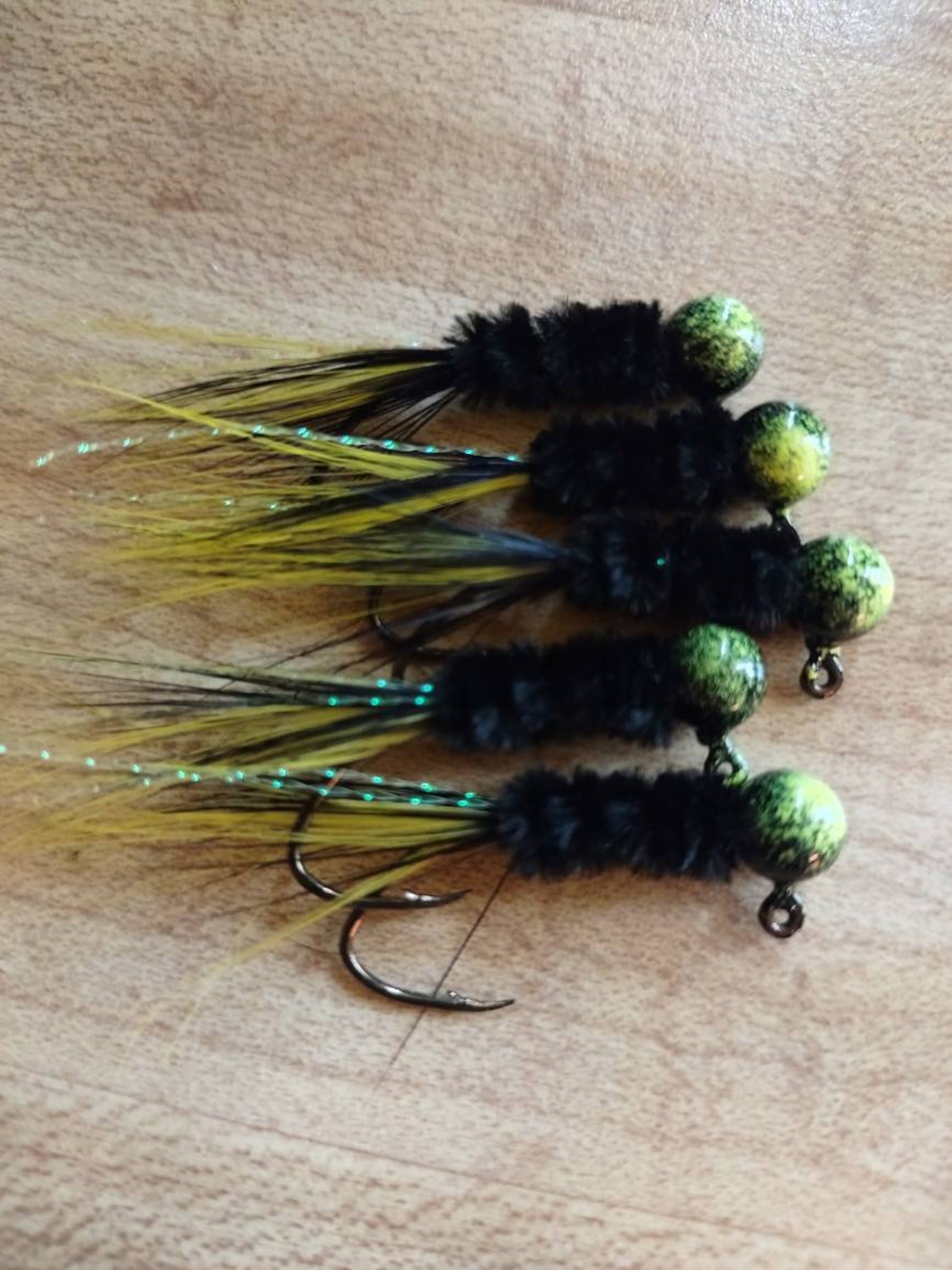 Hand tied crappie jigs | Etsy