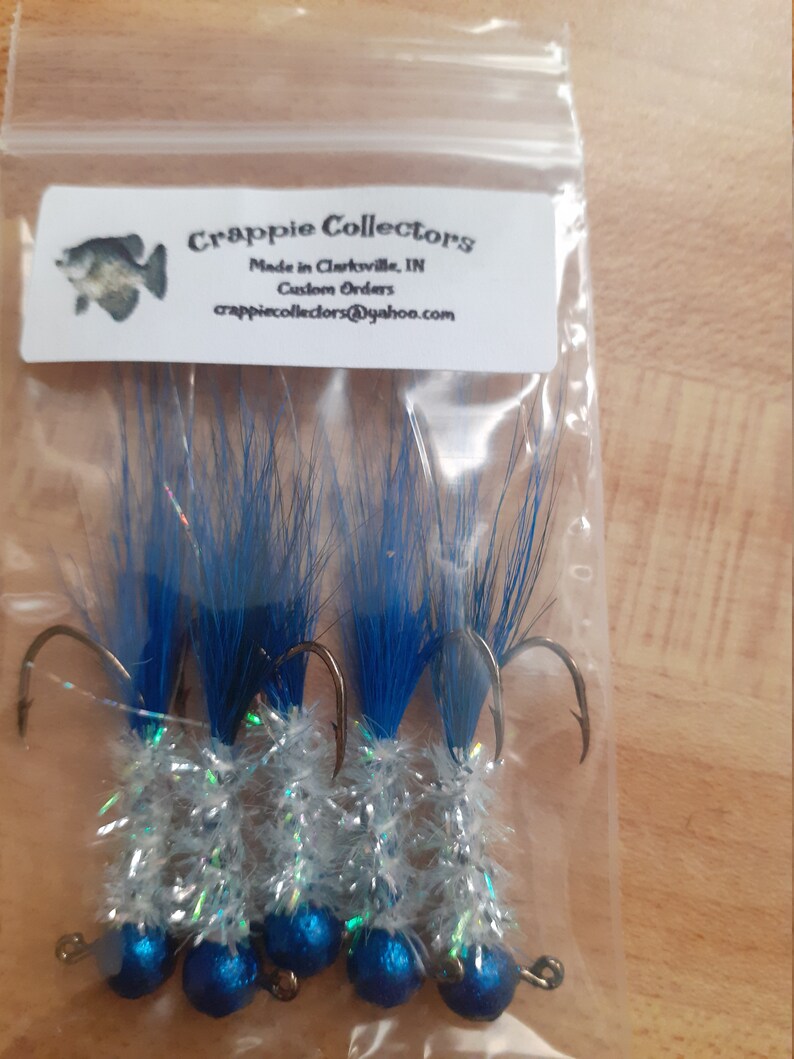 Hand Tied Crappie Jigs | Etsy