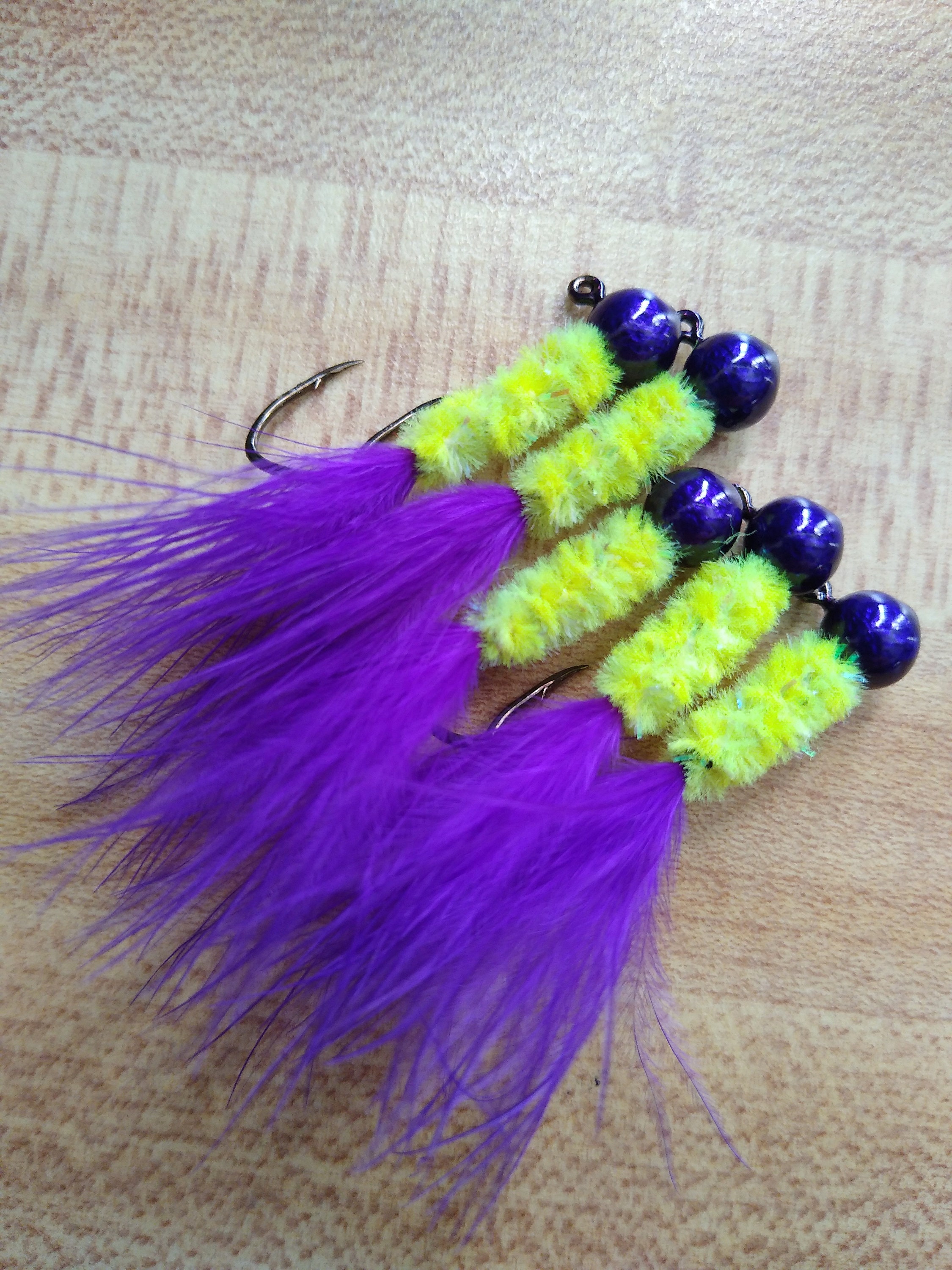 Hand tied crappie jigs | Etsy