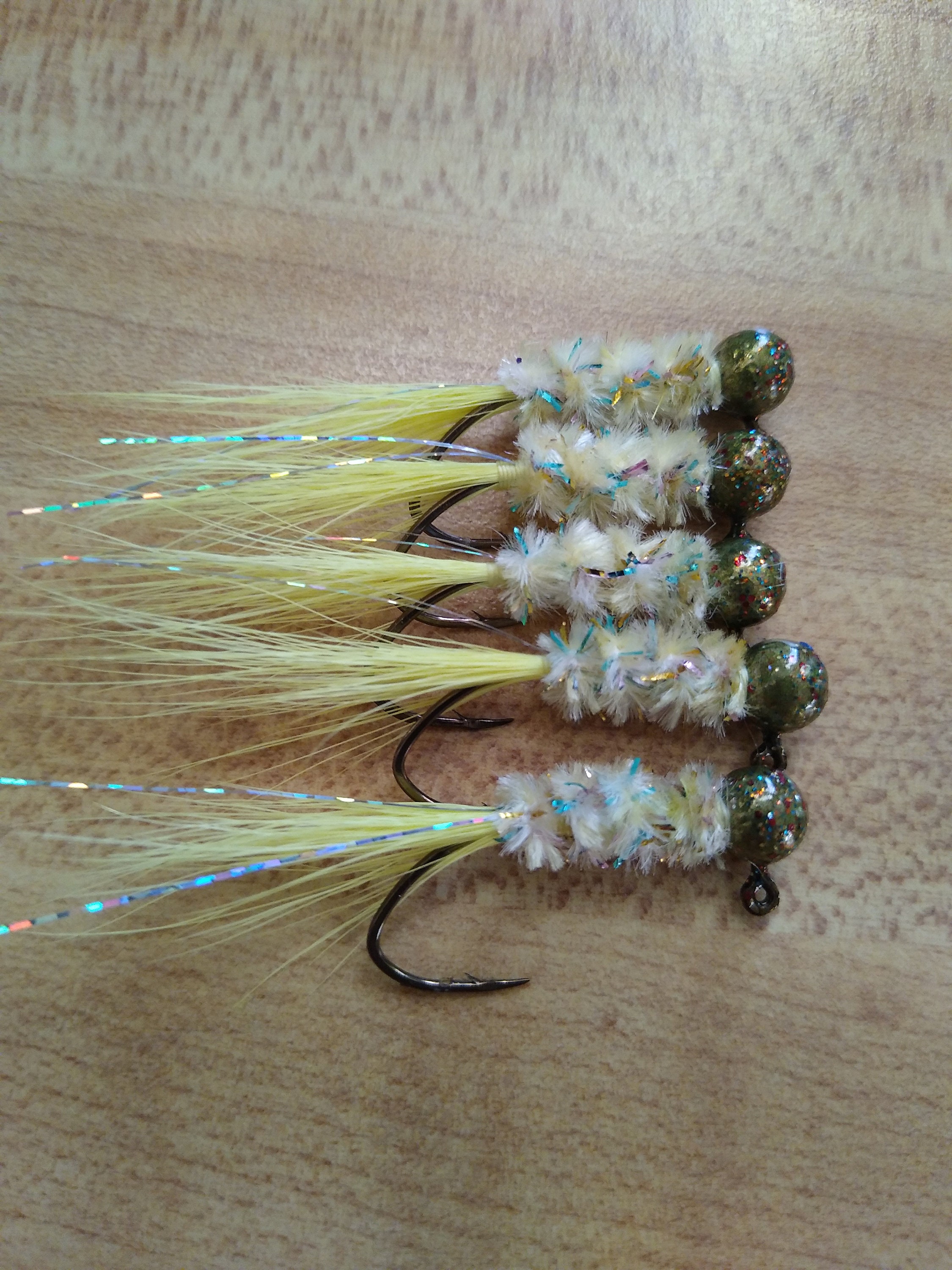 Hand tied crappie jigs | Etsy
