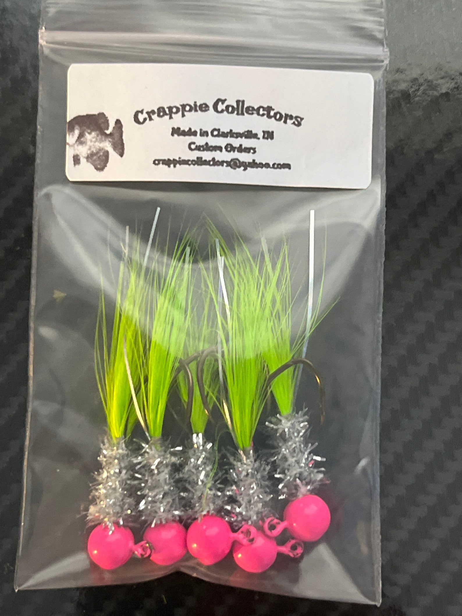 Hand Tied Crappie Jigs - Etsy