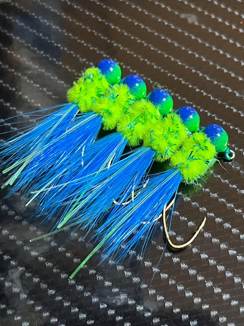 Hand Tied Crappie Jigs - Etsy