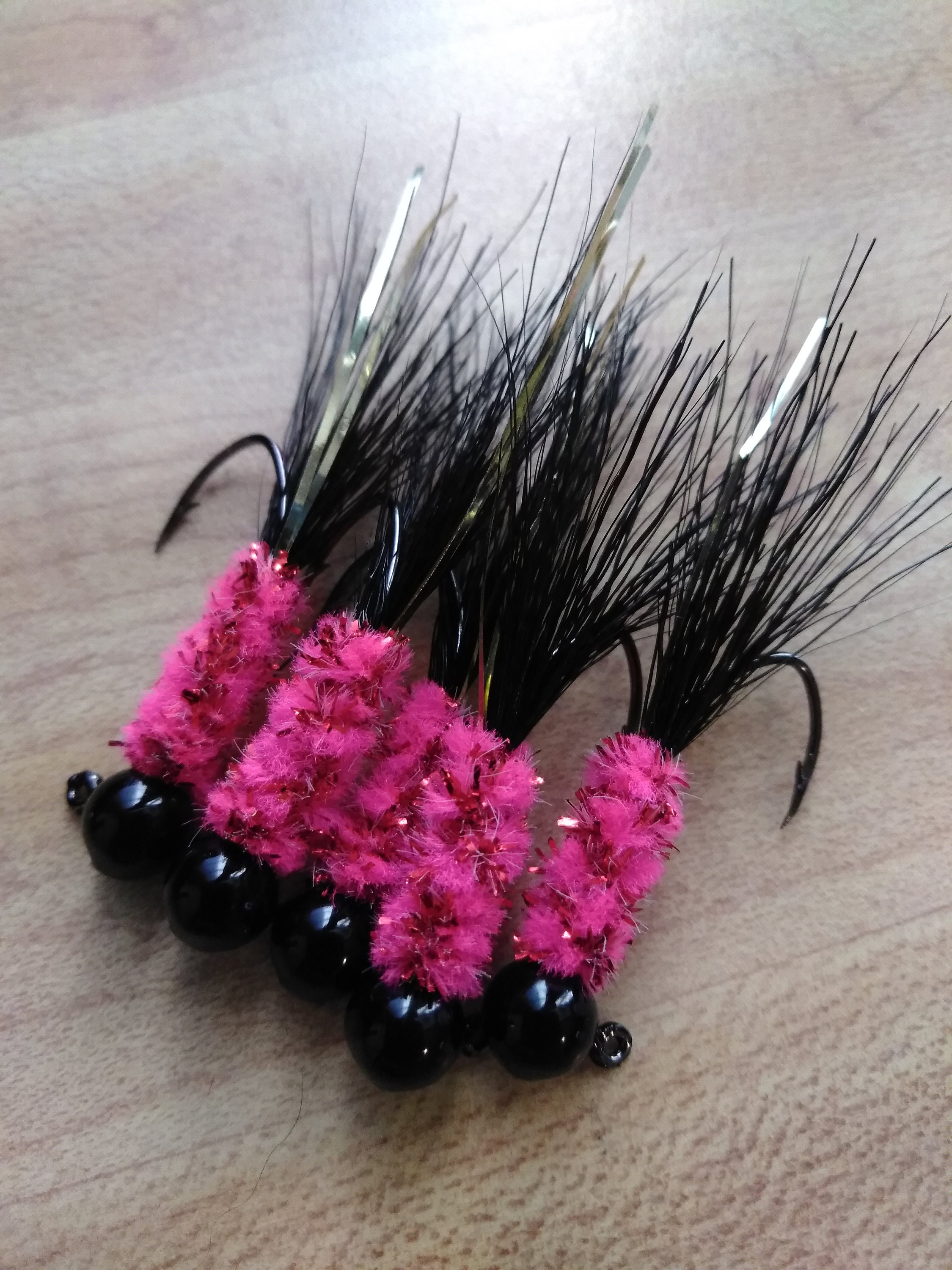 Hand tied crappie jigs | Etsy