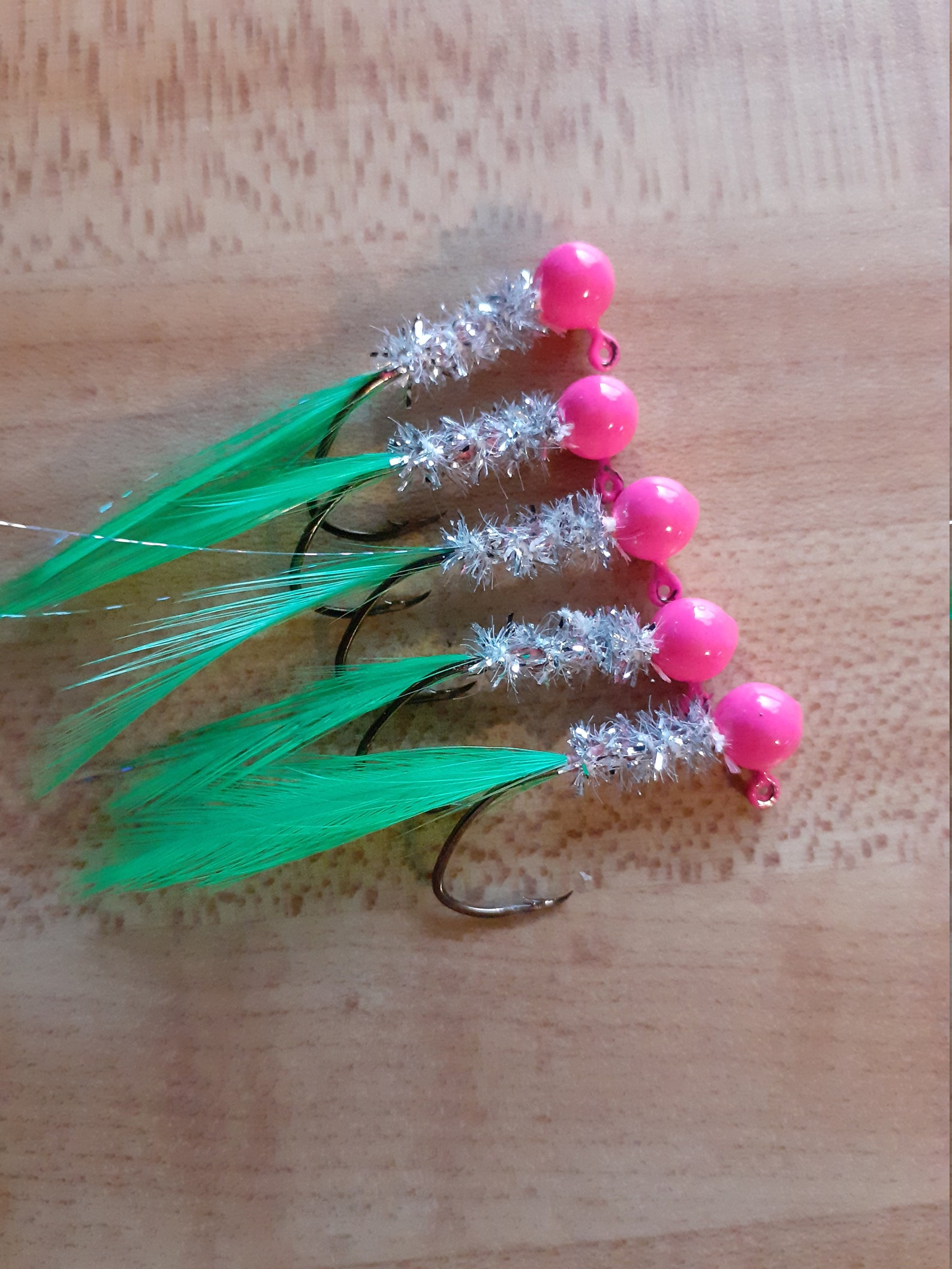 Hand tied crappie jigs | Etsy