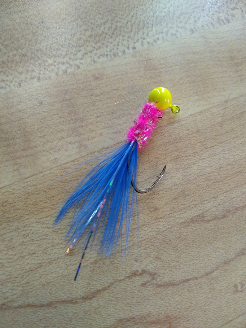 Hand Tied Crappie Jigs - Etsy
