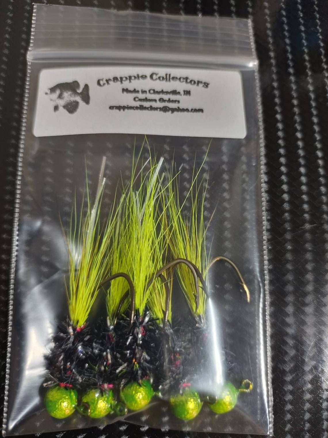 Hand Tied Crappie Jigs - Etsy