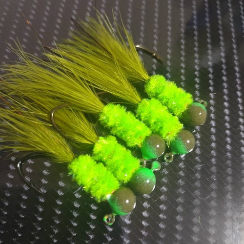 Hand Tied Crappie Jigs - Etsy