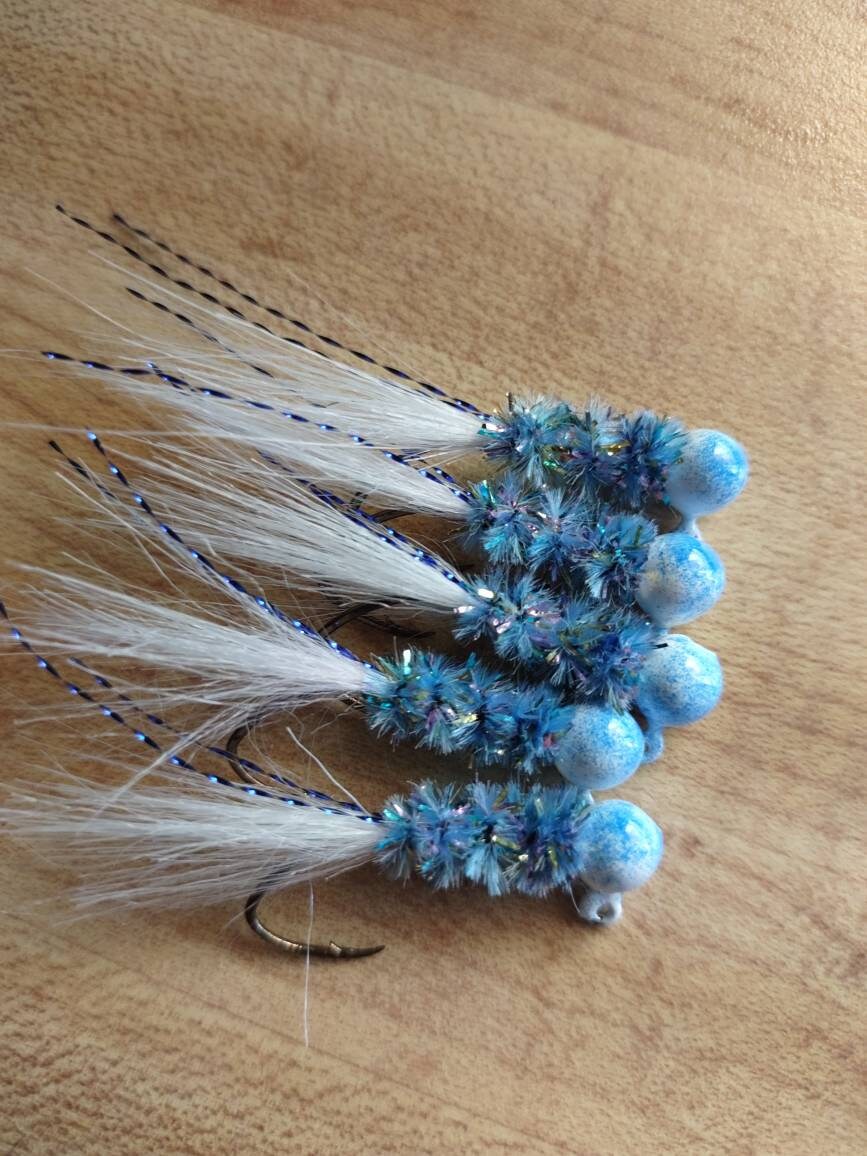 Hand tied crappie jigs | Etsy