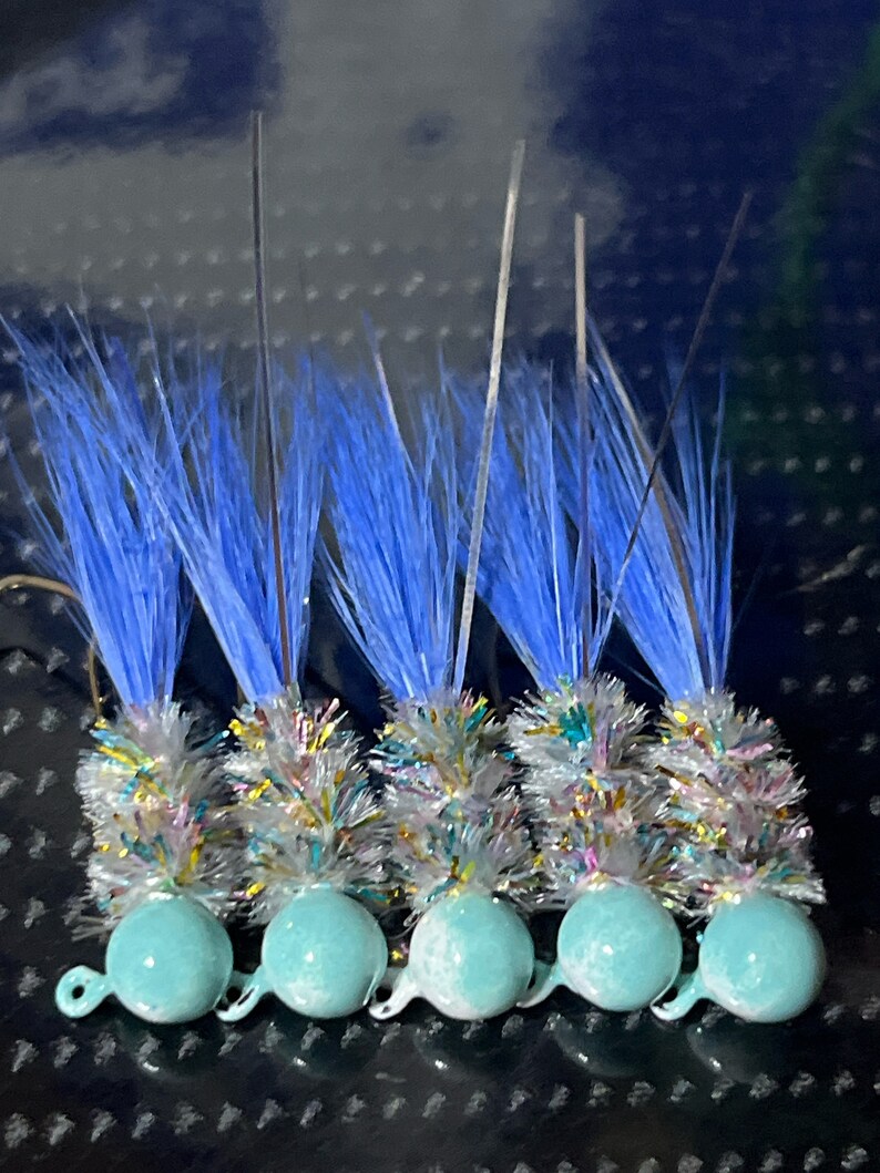 Hand Tied Crappie Jigs - Etsy