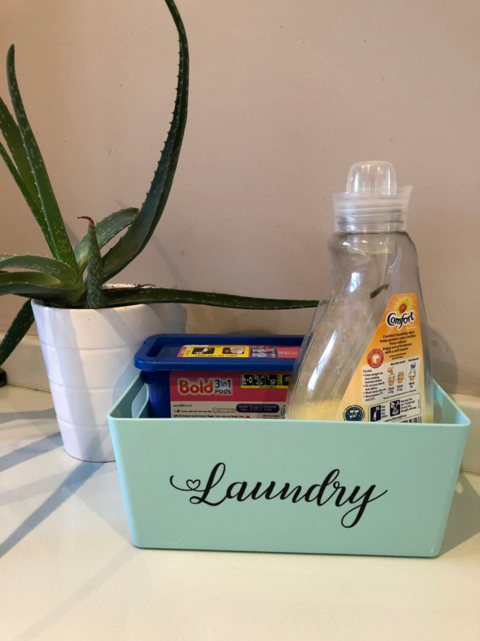 Personalised Plastic Storage Boxes Kitchen Storage - Etsy