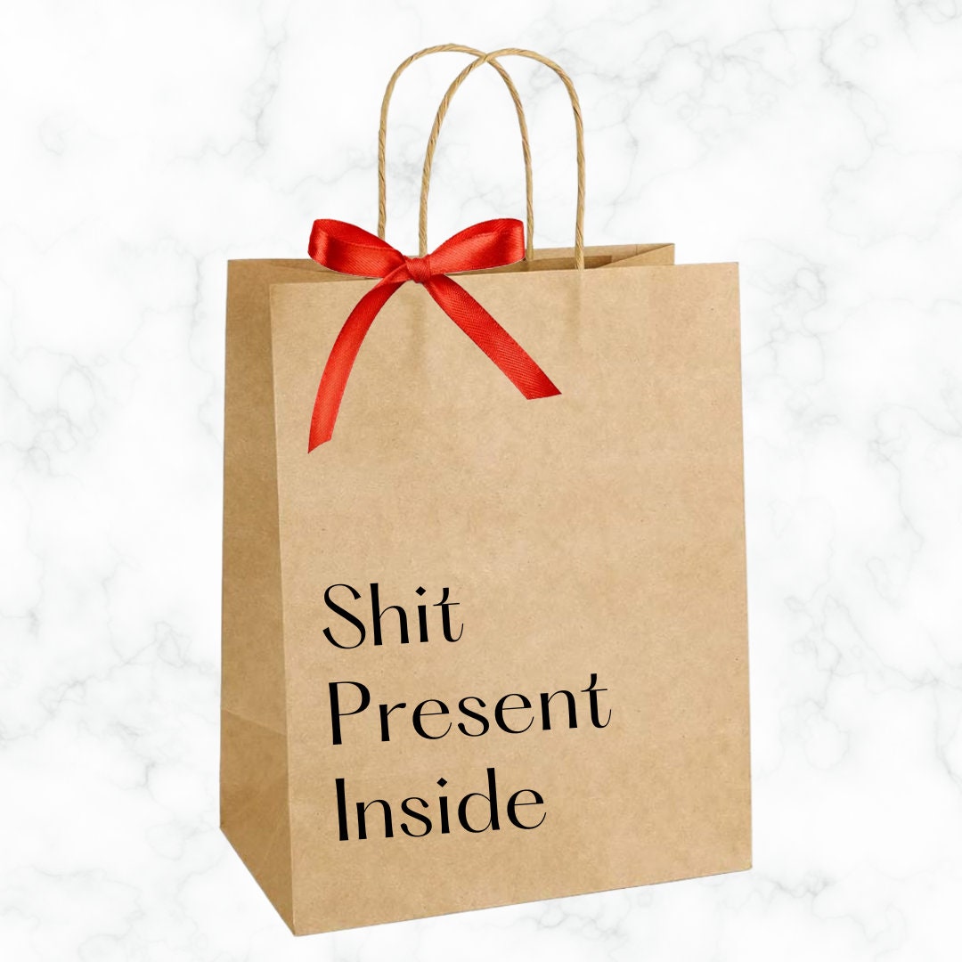 Personalised Gift Bag Banter Bag Swearing Gift Birthday - Etsy UK