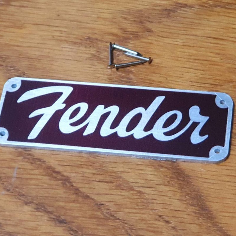 Fender Guitar Decal - Etsy
