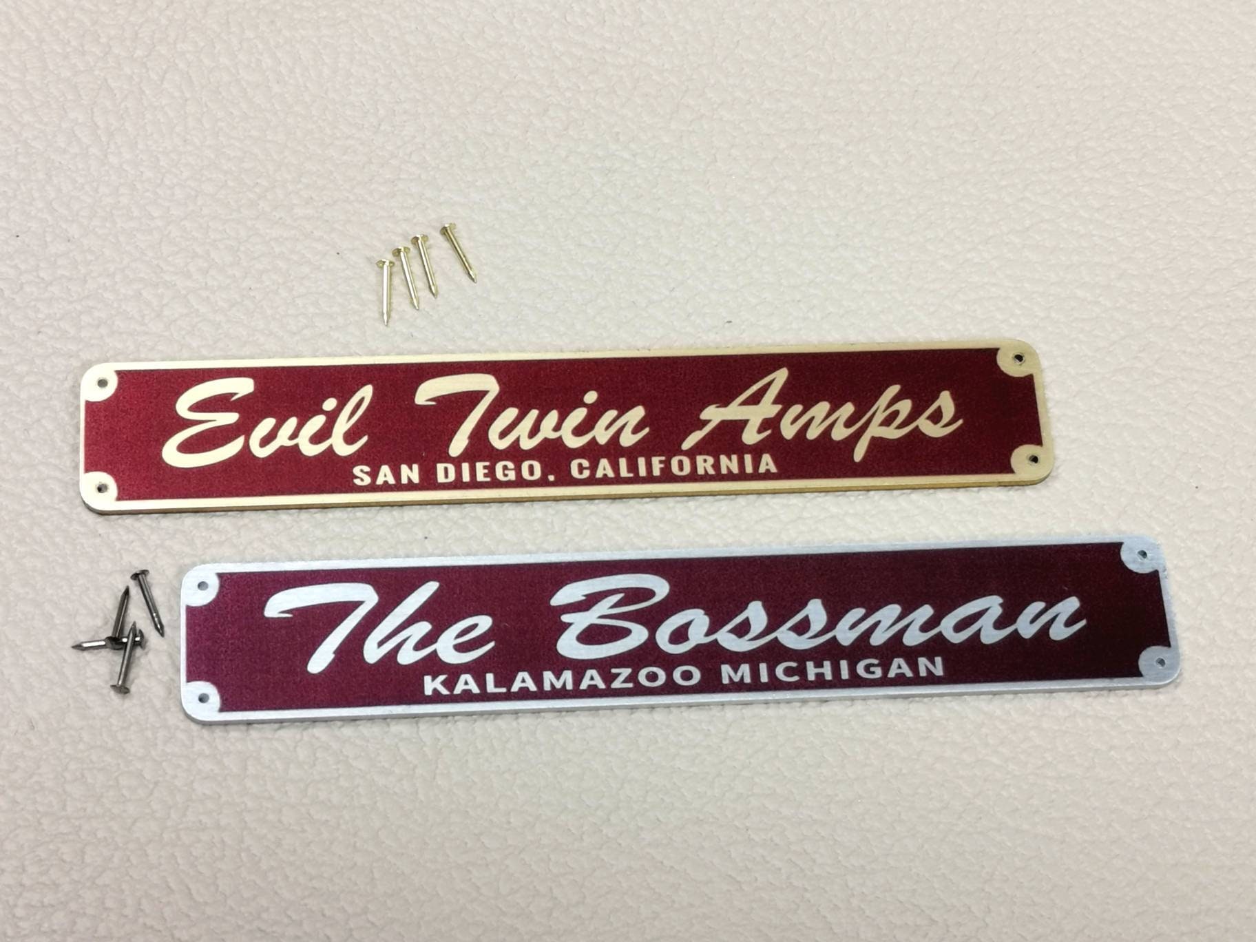 Fender Amp Name Plate - Etsy