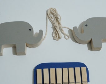 Elephant string art | Etsy