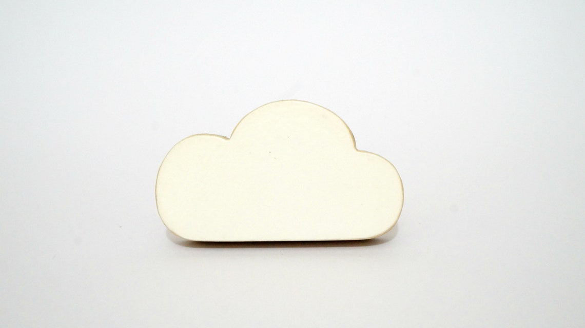 Cloud drawer pulls knobs Nursery dresser knobs cloud | Etsy