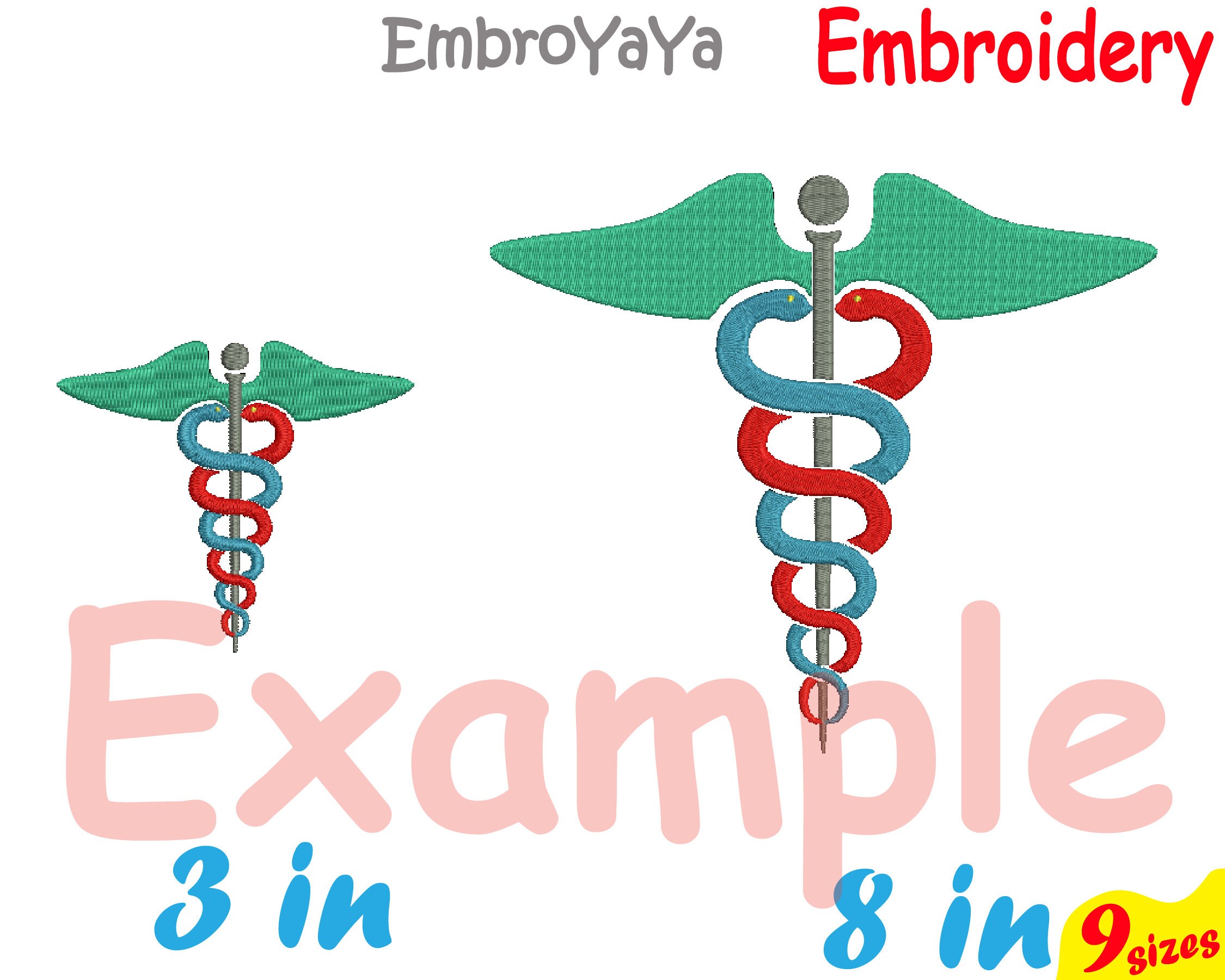 Medic Symbol Designs for Embroidery Machine Instant Download - Etsy