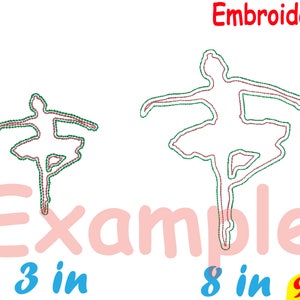 Ballet Designs for Embroidery Machine Instant Download Commercial Use ...