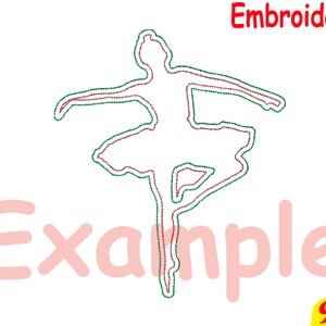 Ballet Designs for Embroidery Machine Instant Download Commercial Use ...