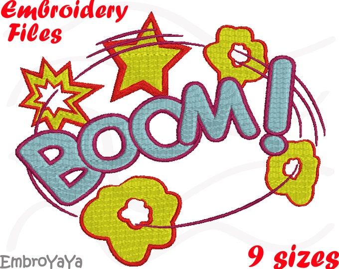 Superheroes Pop Art Designs for Embroidery Machine Instant Download ...
