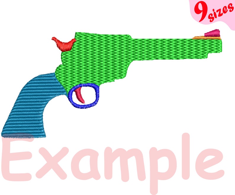 Guns Embroidery Design Machine Instant Download Commercial Use - Etsy