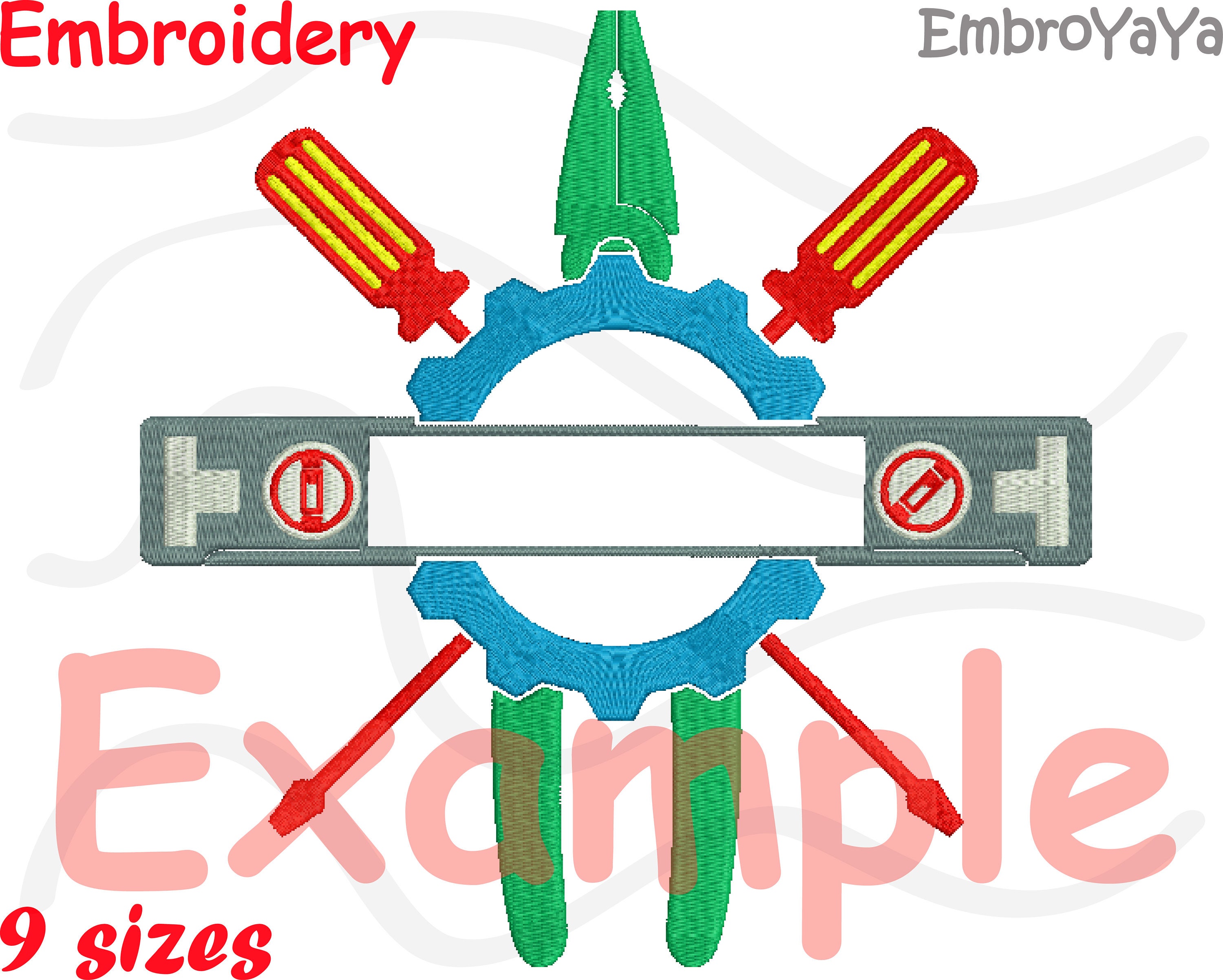 Mechanic Tools Designs for Embroidery Machine Instant Download - Etsy