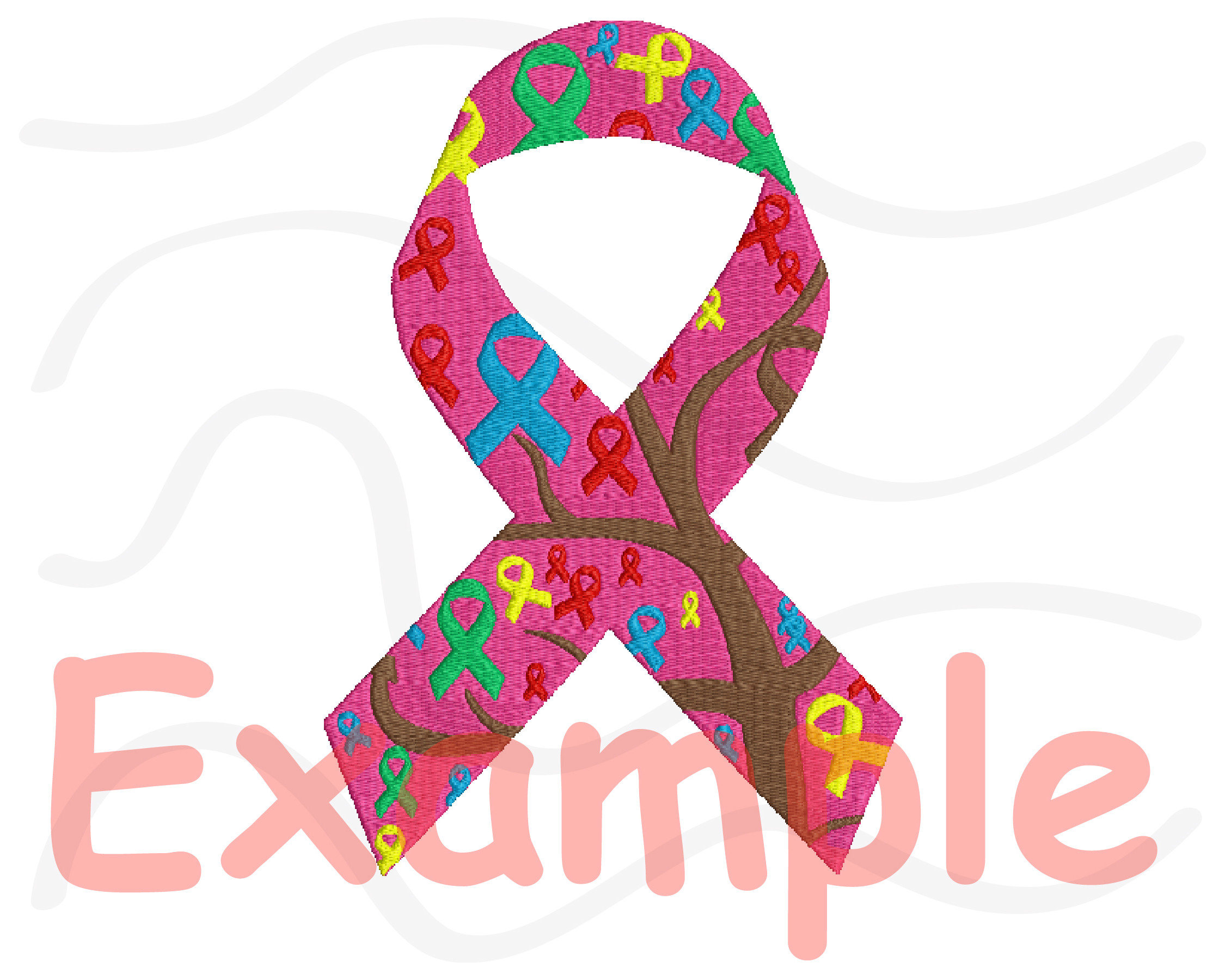 Awareness Ribbon Designs for Embroidery Machine Instant - Etsy