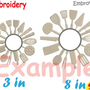 Split Kitchen Designs for Embroidery Machine Instant Download ...