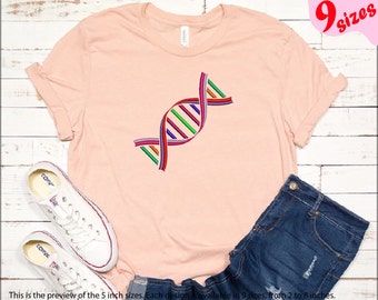 Dna Biology Embroidery - Etsy