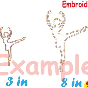 Ballet Designs for Embroidery Machine Instant Download Commercial Use ...